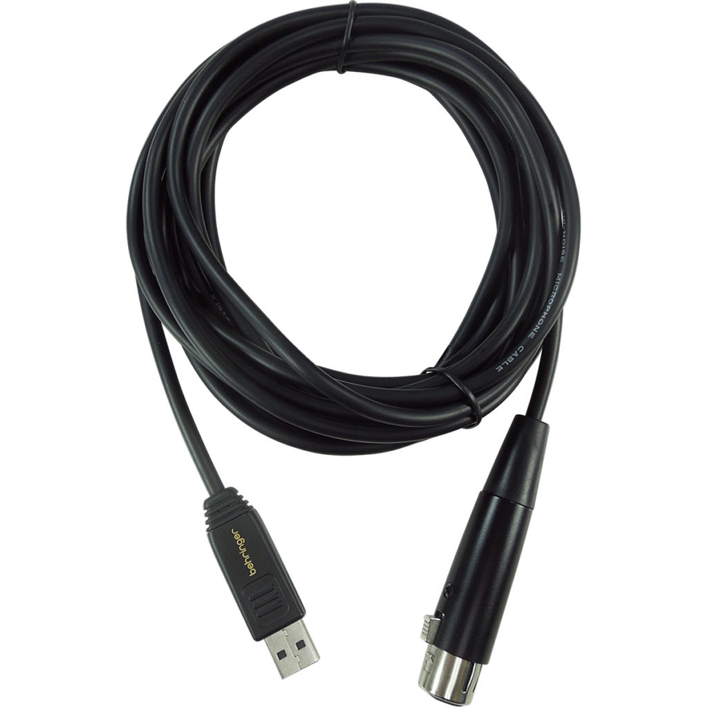 CABLE BEHRINGER INTERFAZ MIC 2 USB - Vikingo Pro Audio
